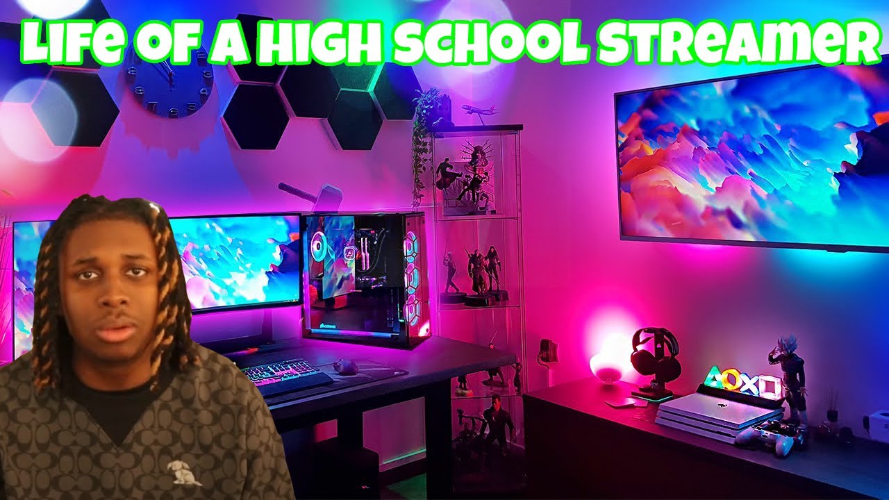 The life of a high school streamer (Webby) - YouTube