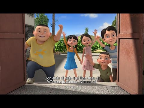 Học Tiếng Trung Qua Phim Hoạt Hình | Nhật Ký Trưởng Thành Của Thiên Thiên Vietsub( Phần 4 Tập 11)