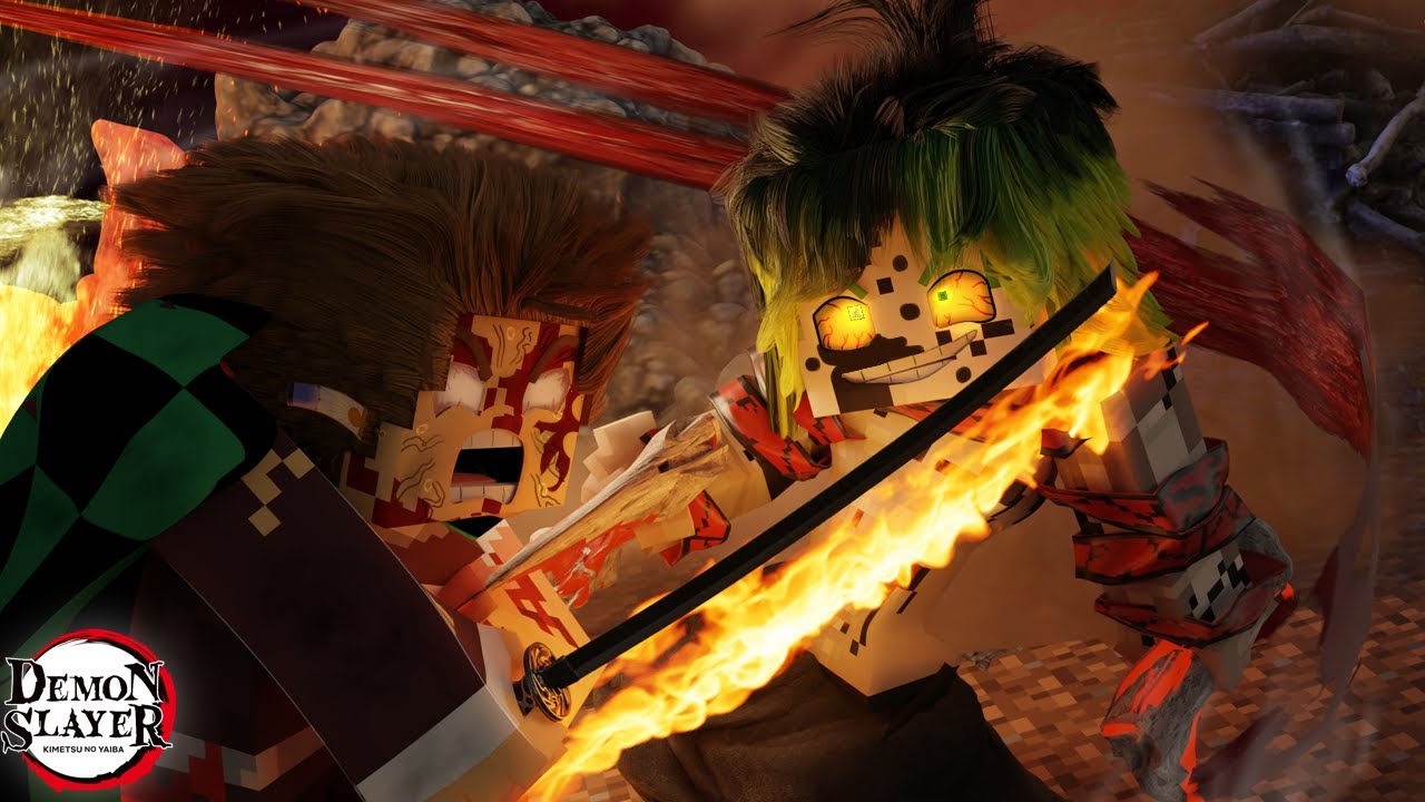 Minecraft : Demon Slayer - É IMPOSSIVEL DERROTARO o GYUTARO e a DAKI ...