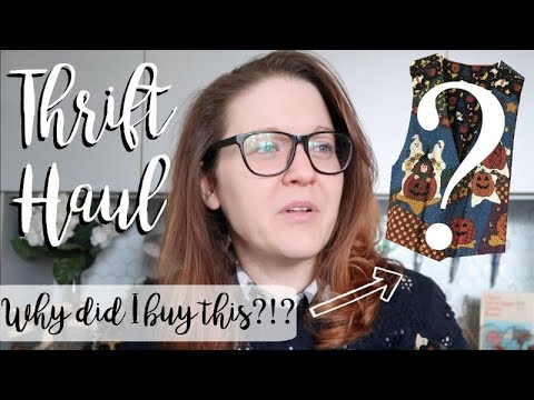 THRIFT HAUL | RETRO TEACHER FASHION | FUN FINDS 2019!!!