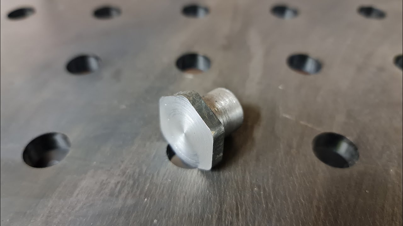 Bau von Spannbolzen für den Schweißtisch - YouTube