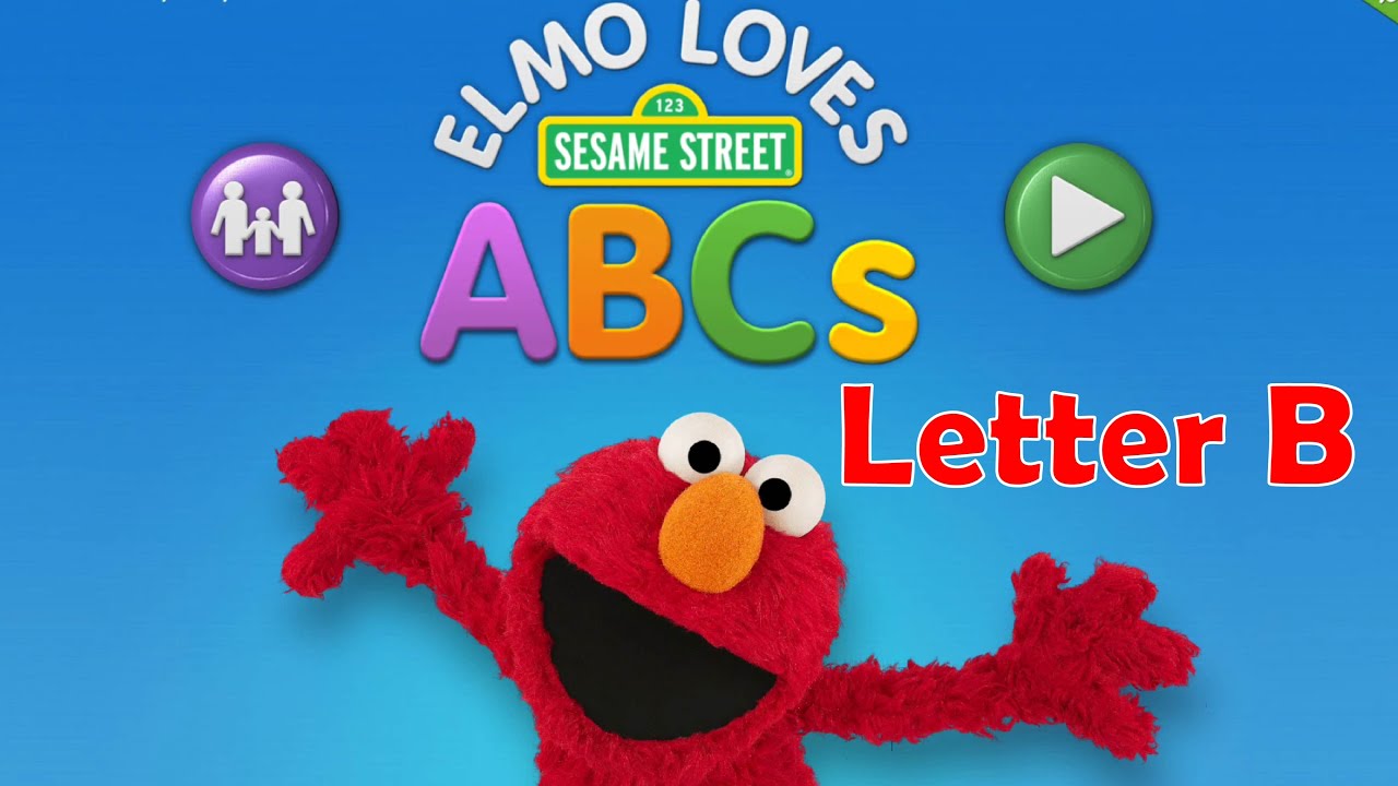 Elmo Loves ABCs Letter B 🤩 - YouTube