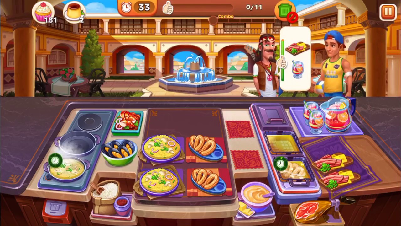 Cooking Madness - Kitchen Frenzy - Level 298-3 (No Boosters) - YouTube