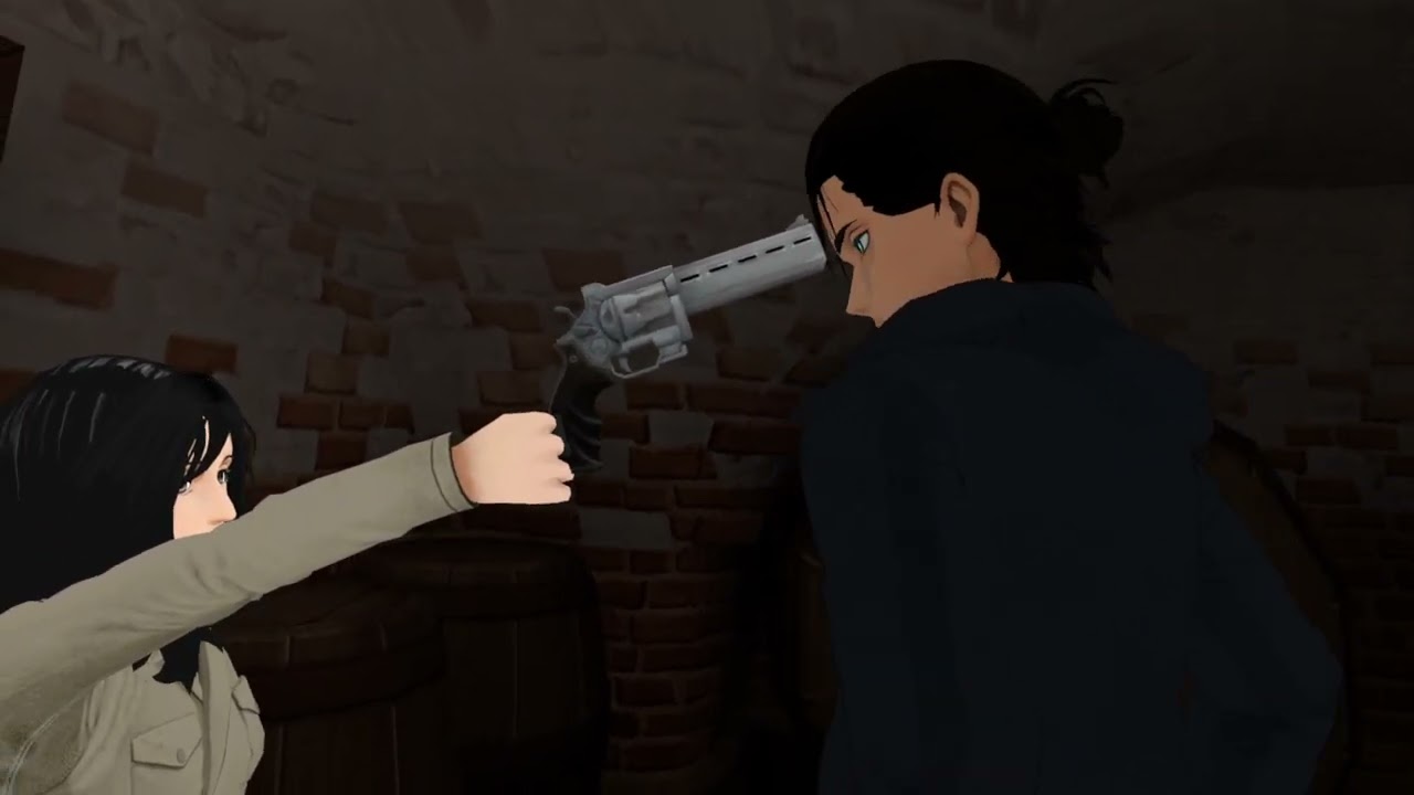 Pieck Shoots Eren (AOT VR) - YouTube