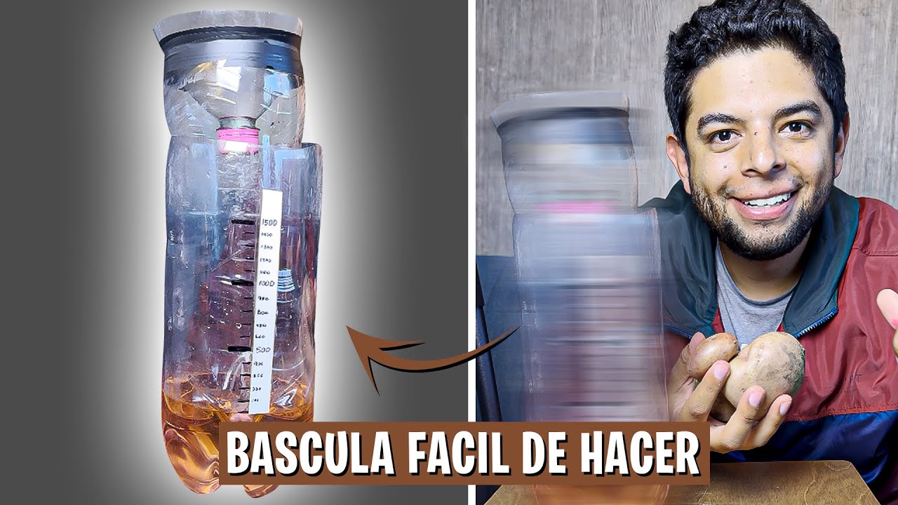 Cómo Hacer Una Báscula O Balanza Con Botellas ¿Funcionará? ⚖️ - YouTube