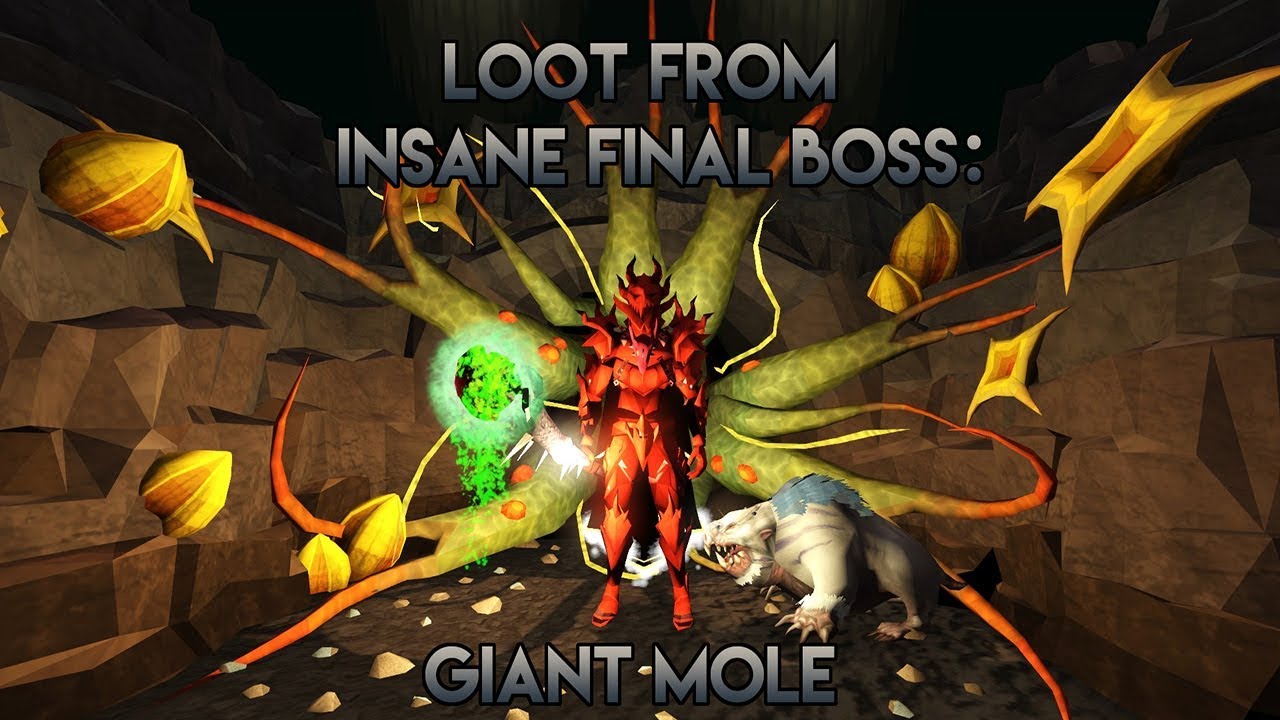 Loot From Insane Final Boss: Giant Mole - YouTube