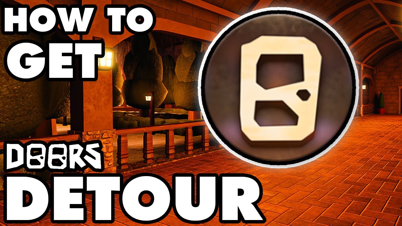 How to Get the DETOUR Badge! - Roblox DOORS (2025) - YouTube