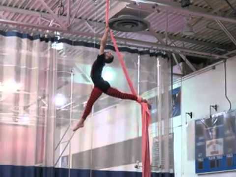Joshua Oates - "I Was Born For This" - Aerial Silks - YouTube