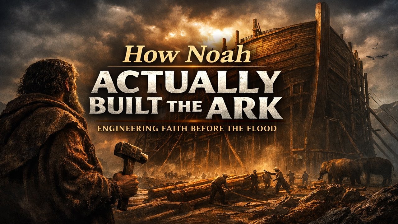 How Noah Actually Built the Ark | Engineering Faith Before the Flood ...