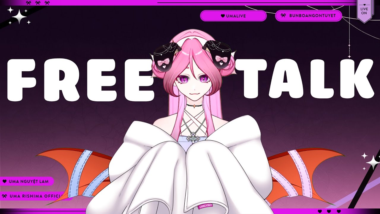 【FREETALK STREAM 】CHAT BẾU | UMA RISHIMA 👻🌙💖 - YouTube