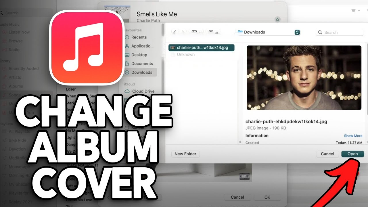 How to Change Album Cover on Apple Music - YouTube