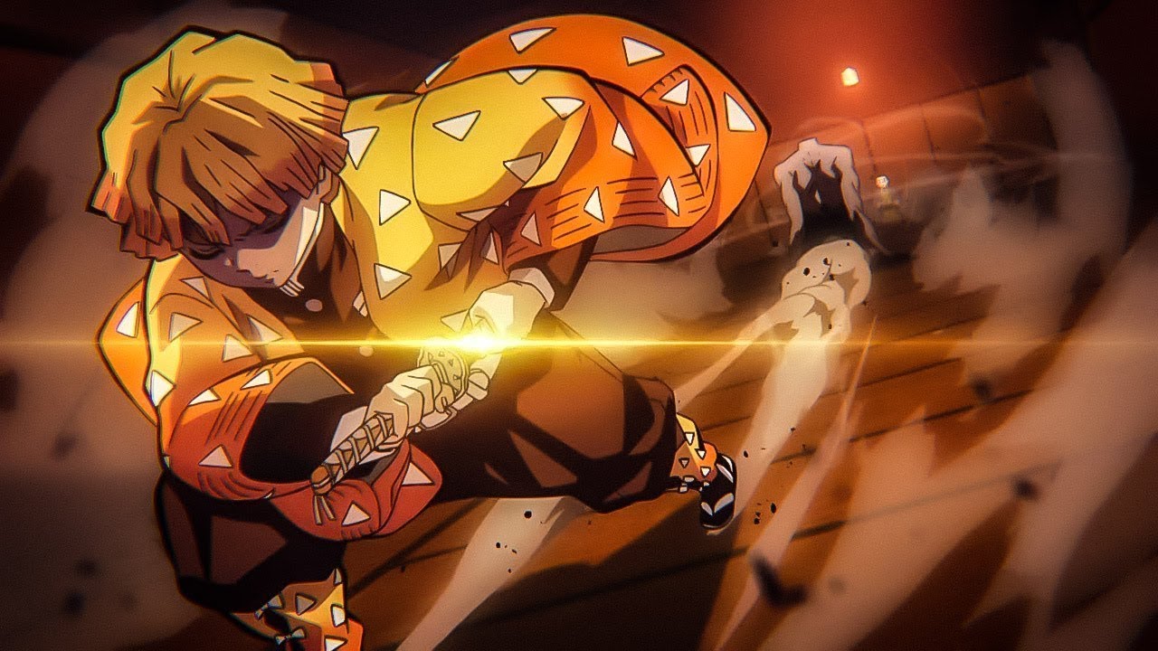 ライトニング Zenitsu//Kimetsu no Yaiba AMV ライトニングDead - YouTube