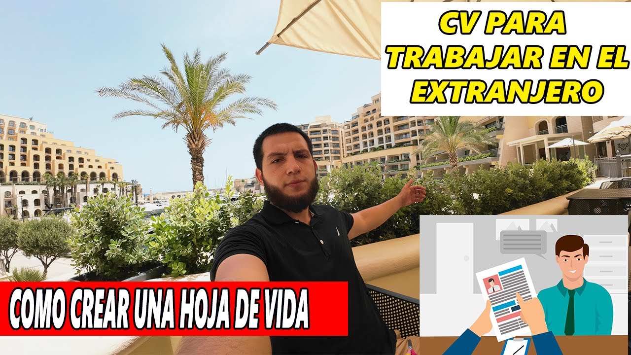 Trabajo en Malta |COMO CREAR LA CV PARA TRABAJAR - YouTube
