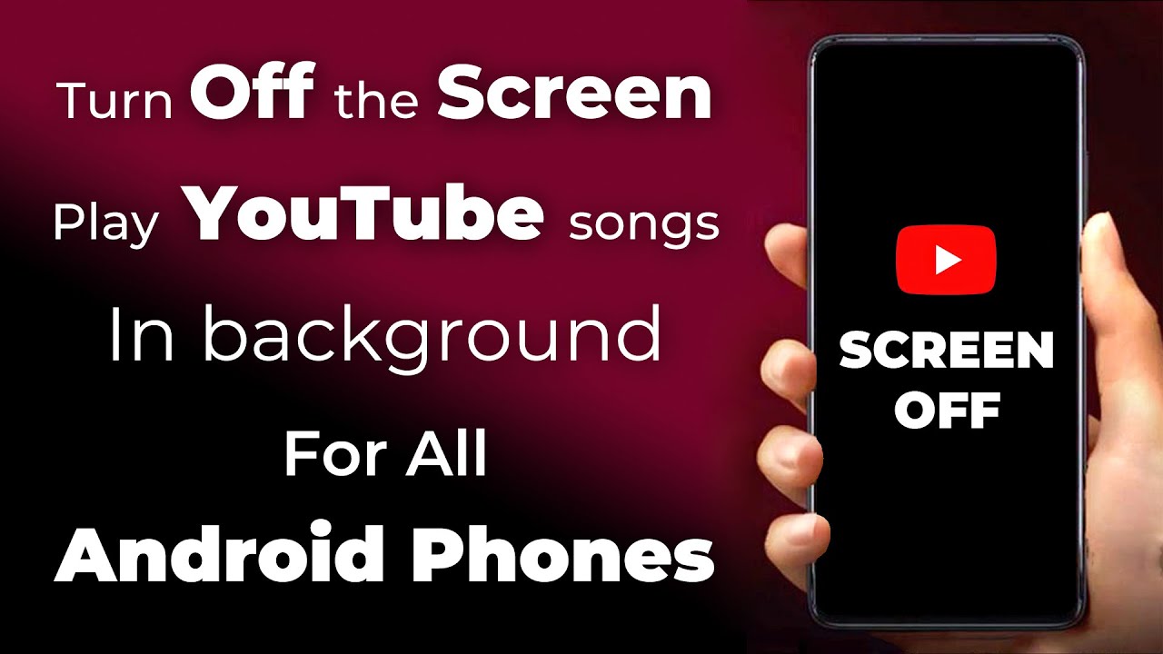 Play the youtube songs with the screen off in android phones - YouTube