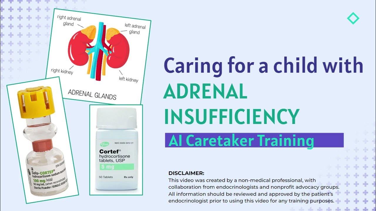 Caring for a Child with Adrenal Insufficiency - Caretaker and School Staff Training - YouTube