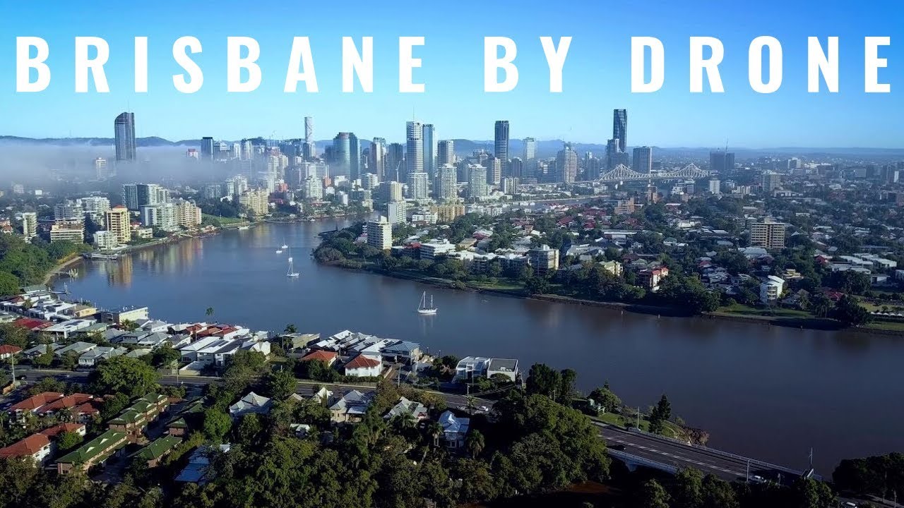 Brisbane by Drone - 4k - Queensland - YouTube