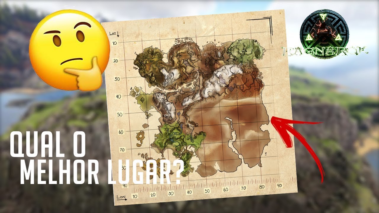 QUAL O MELHOR LUGAR PRA SPAWNAR NO RAGNAROK??? [ARK: Survival Evolved ...