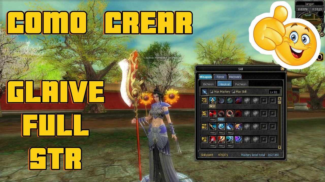 La MEJOR build STR Glavier para PvP | Silkroad Online 2025 - YouTube