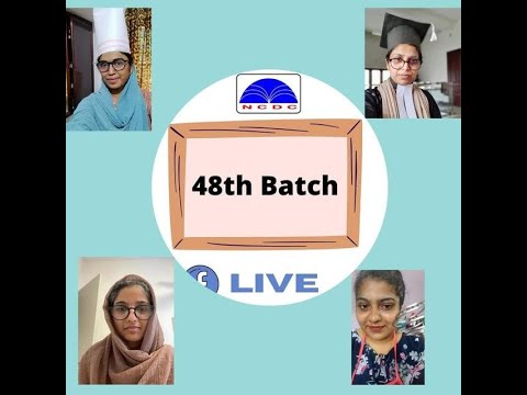 BATCH 48 TH LIVE CLASS MONTESSORI TEACHER TRAINING COURSE NCDC ...