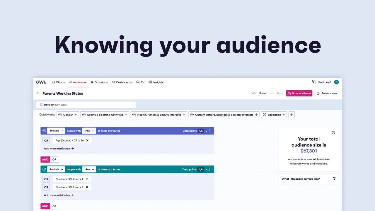 GWI New Platform: Knowing your audience - YouTube