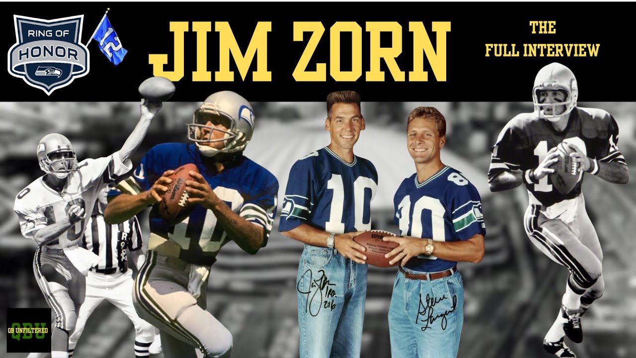 Seattle Seahawks Legend JIM ZORN / Full Interview - YouTube