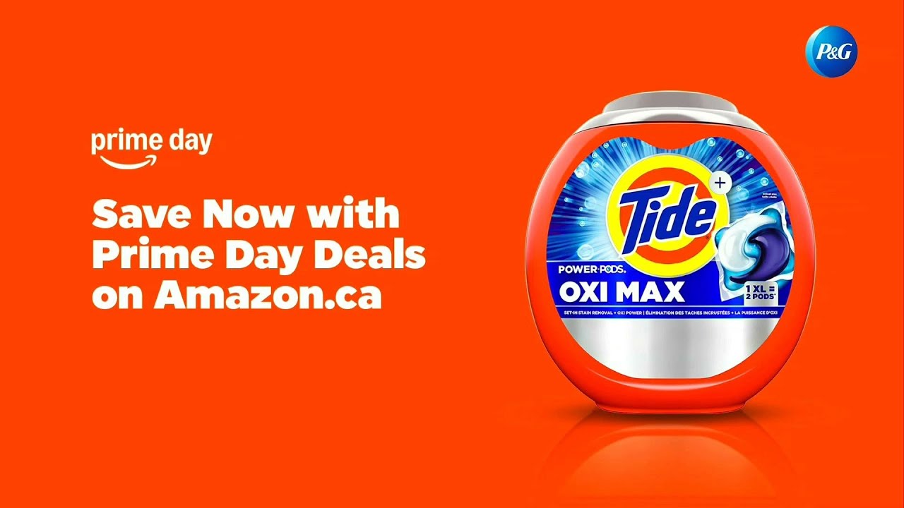 Tide OXI MAX Power Pods (Prime Day Deals) TV spot (2025) - YouTube