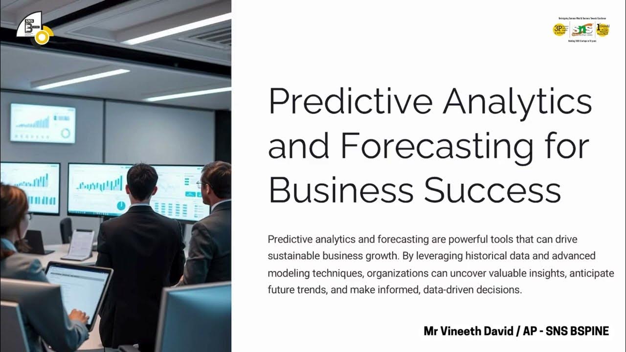 Predictive Analytics and Forecasting for Business Success - YouTube