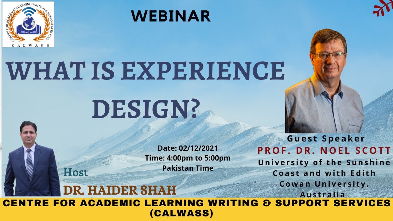 WHAT IS EXPERIENCE DESIGN? By PROF. DR. NOEL SCOTT - YouTube