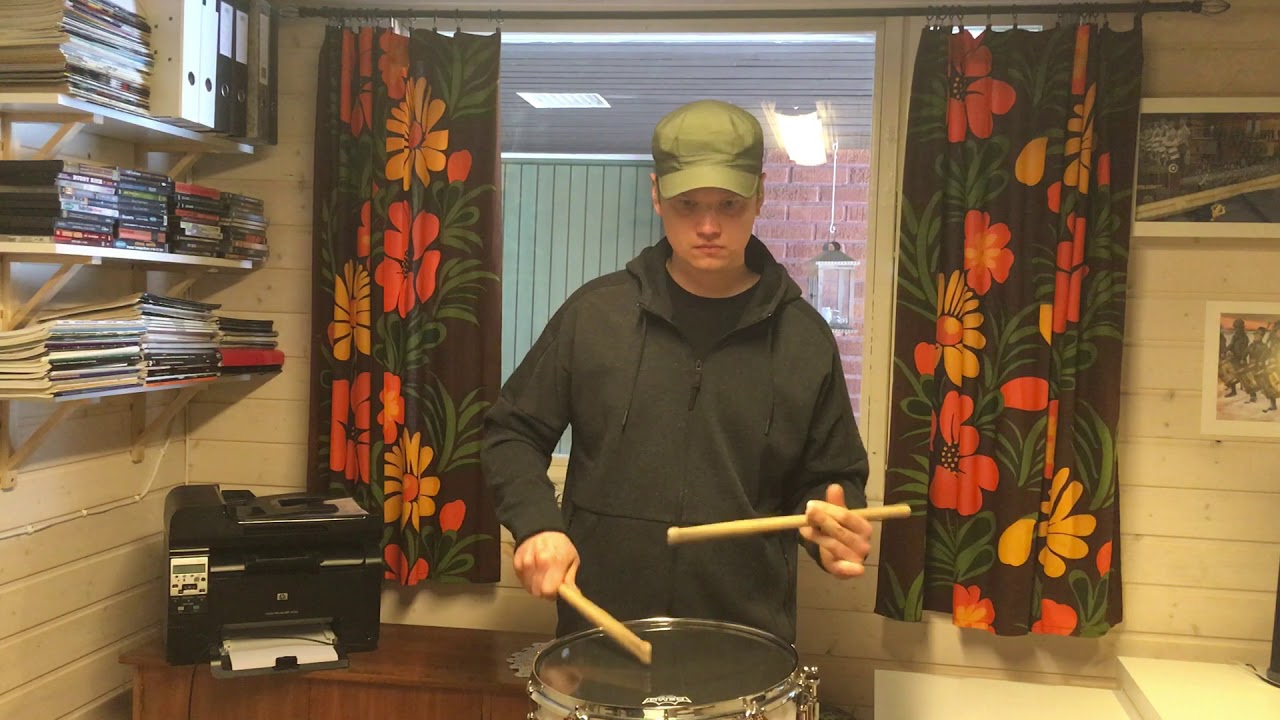 Teemu Leppänen - Rudimental Performance 6 (By Ken Mazur) - YouTube