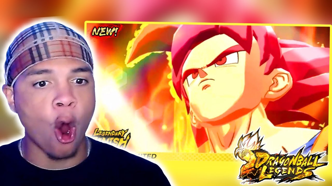 NEW LF SSG GOKU & LF ULTIMATE GOHAN Dragon Ball Legends REACTION ...