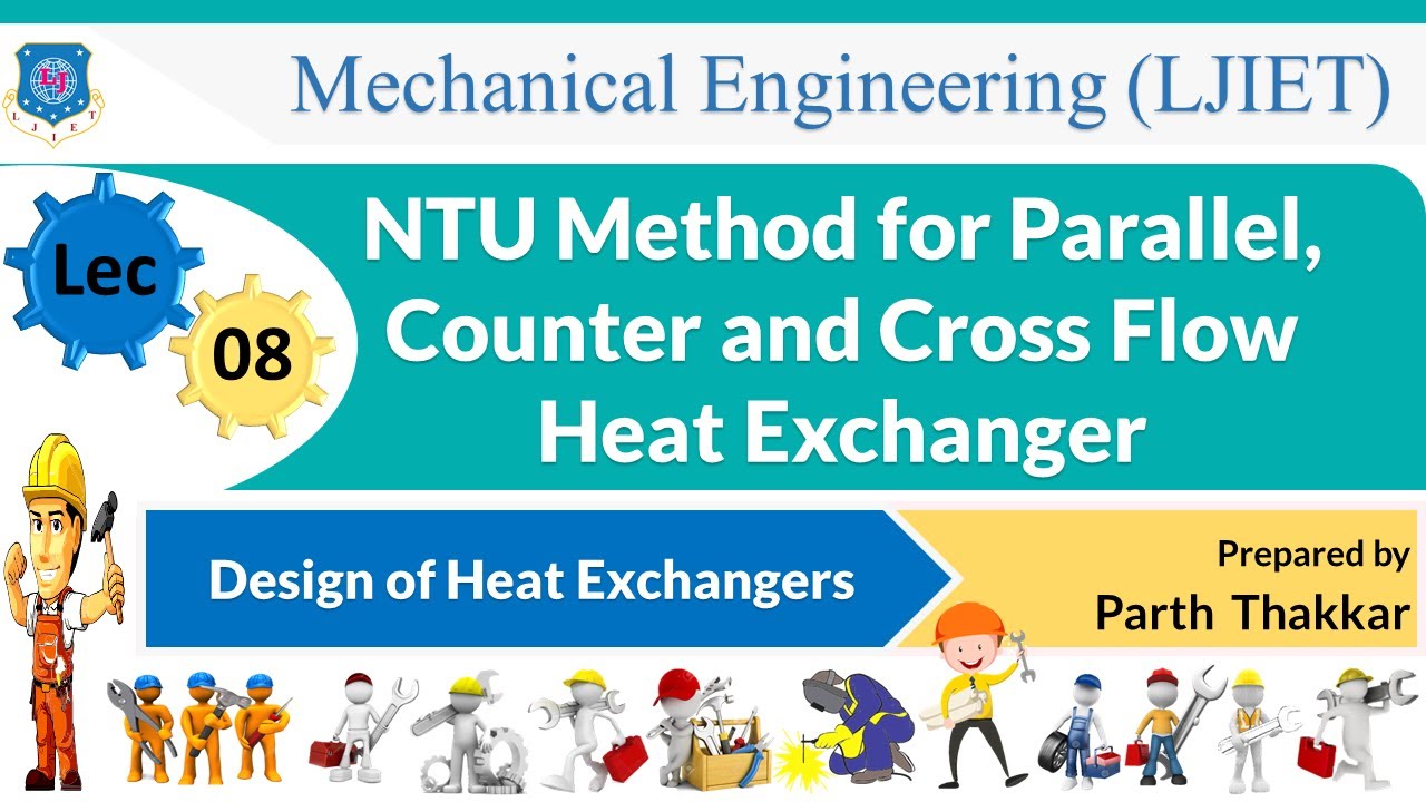 L 08 NTU Method for Heat Exchanger | Design of Heat Exchanger ...