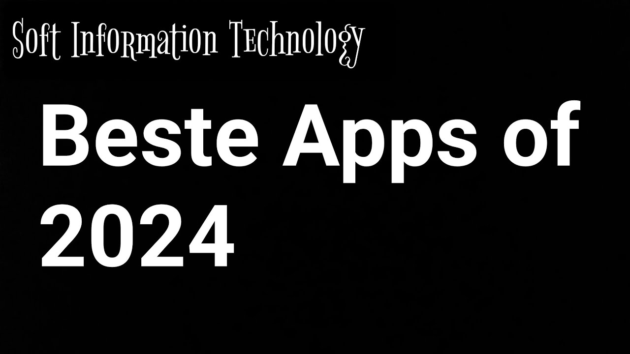 Best Apps of 2024 - YouTube