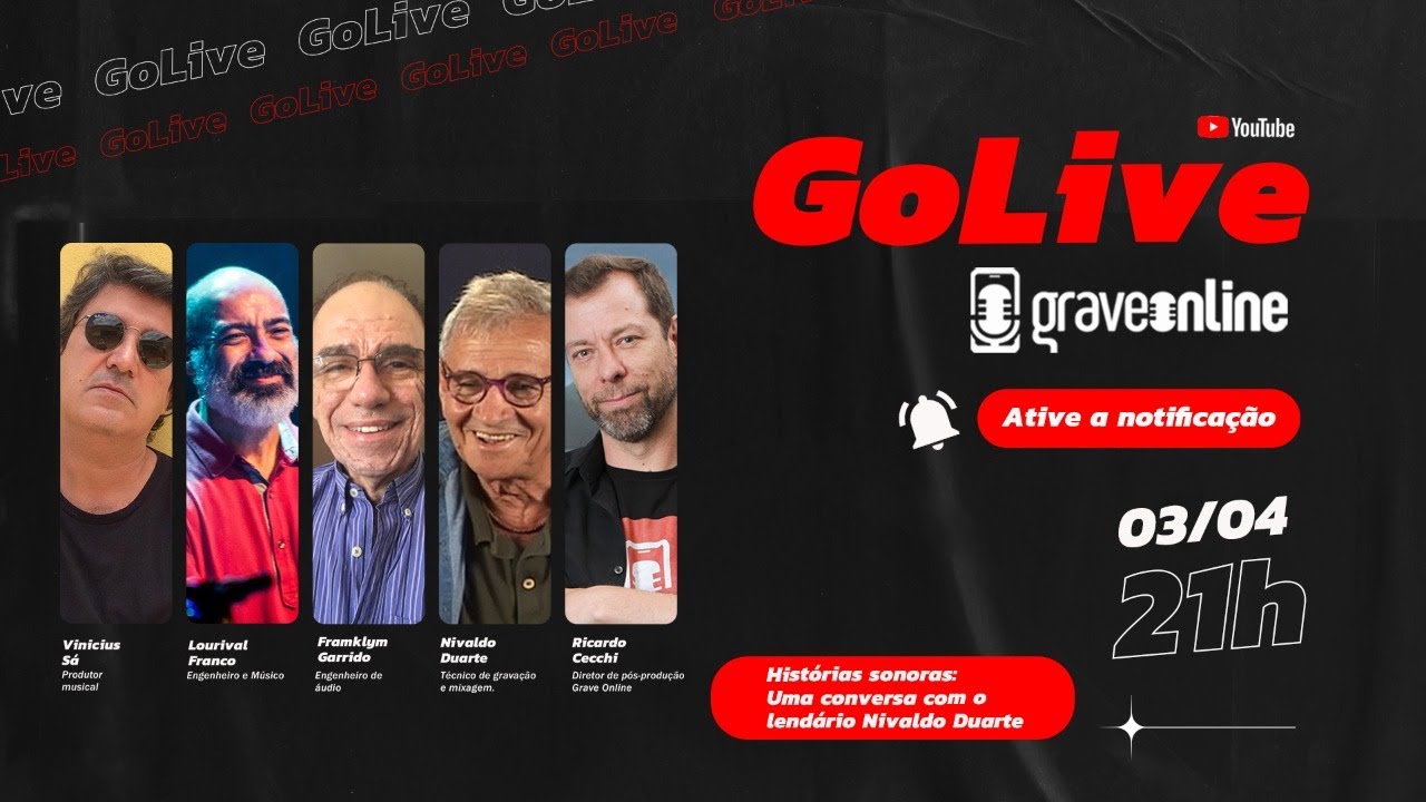 Ep. #31 - GO LIVE - Histórias sonoras: Uma conversa com o lendário ...