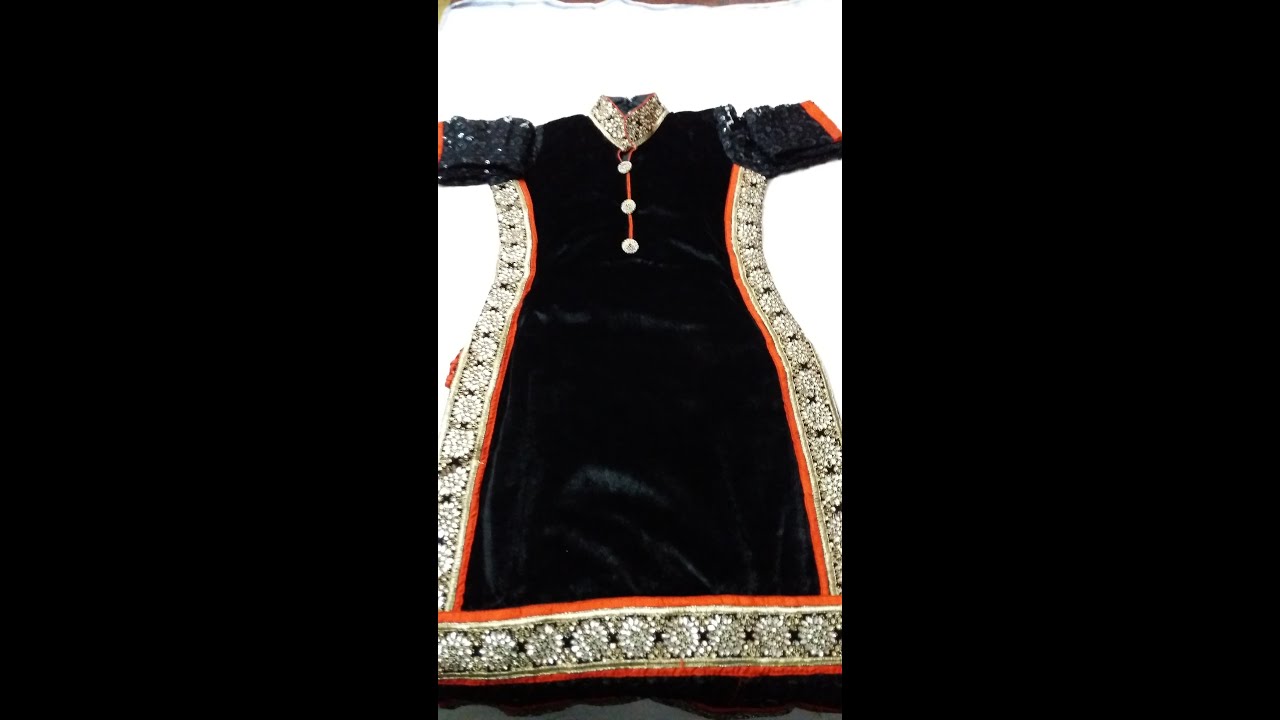 How to make a Designer Kameez in easy way (DIY) - YouTube