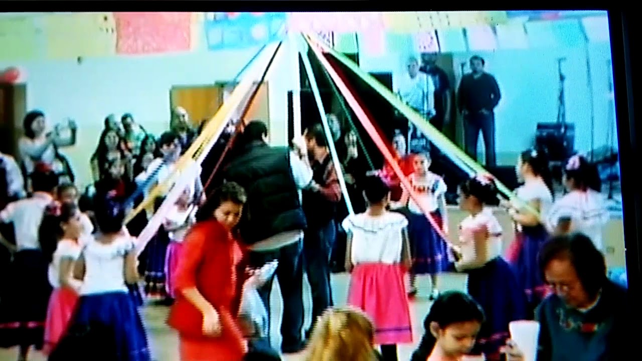 La danza deblos listones Carolina y su grupo las Aguilas - YouTube