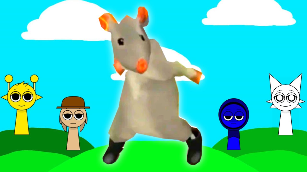 Viral Rat Dance meme with 10 SPRUNKI Sounds - YouTube
