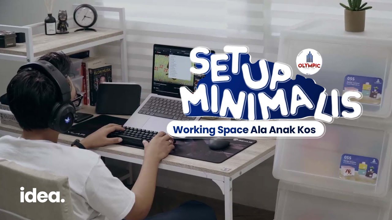 Inspirasi Set Up Meja Kerja Low Budget Kamar Kos Ukuran 3x3 Low Budget ...