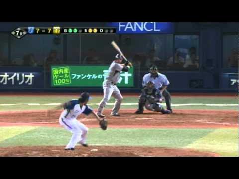 ハマスタWAVE YB-T 2011年07月17日7回表 - YouTube