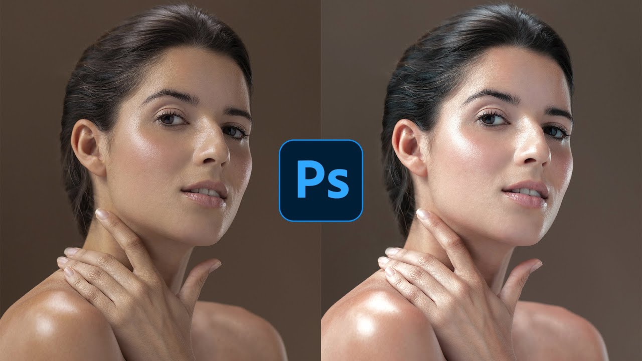 Skin Retouch Easy Technique | Photoshop cc 2023 - YouTube