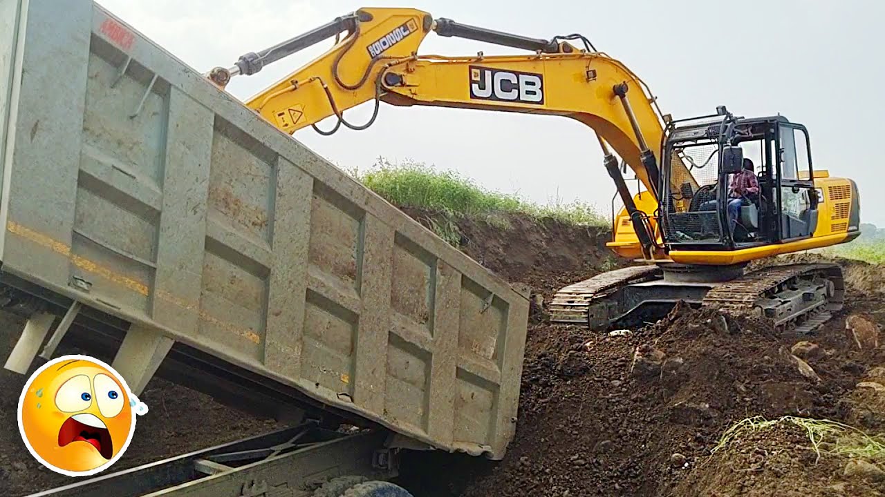 Excavator Machine Work 2020 - Amazing Construction Technology Heavy ...