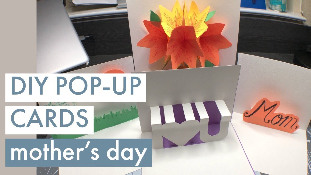 DIY Mother’s Day Pop Up Cards | HOW TO - YouTube