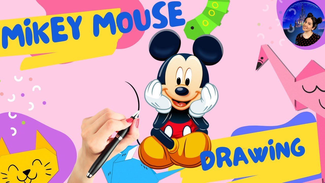 How to draw Mikey Mouse Easy and Step by step coloring. - YouTube