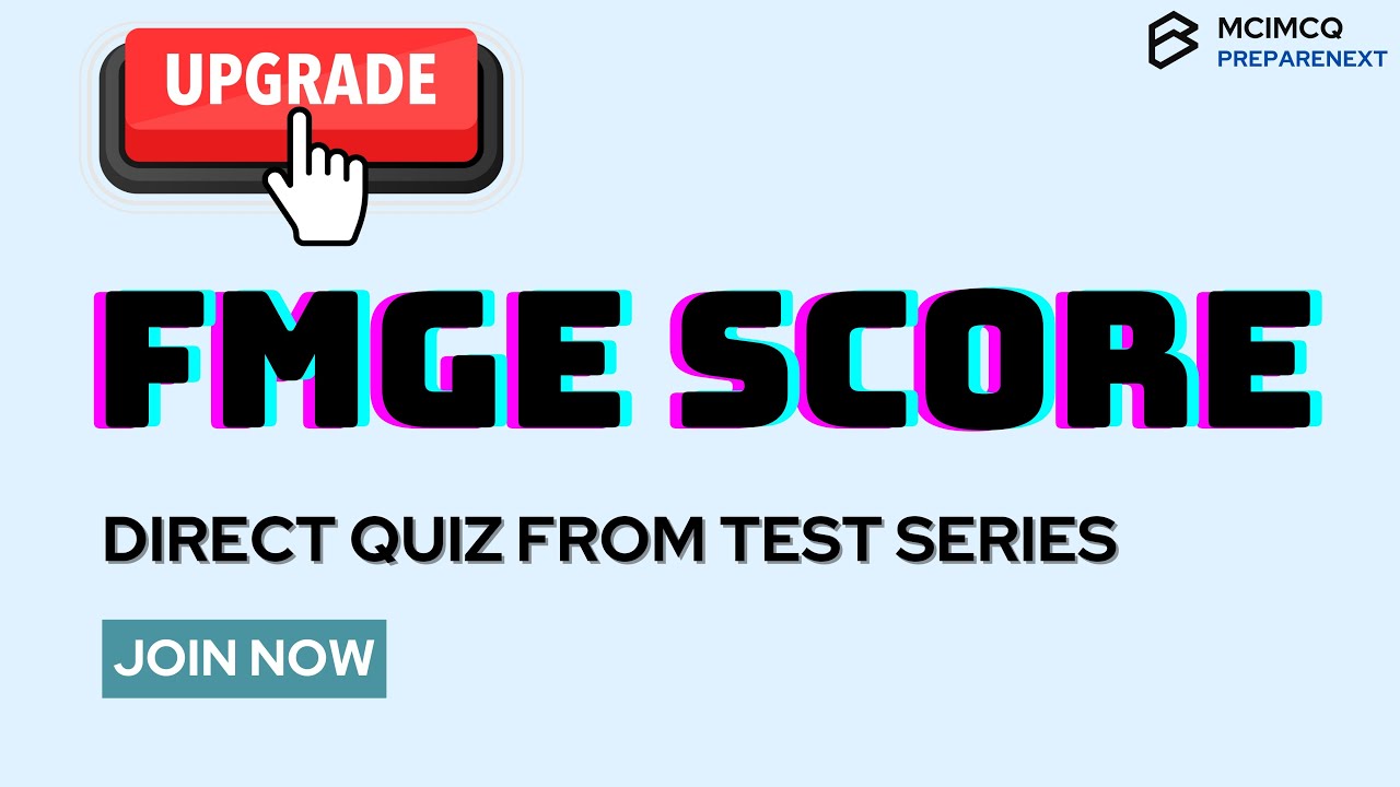 UPGRADE YOUR FMGE SCORE / ONLINE TEST SERIES FOR FMGE & NEETPG - YouTube
