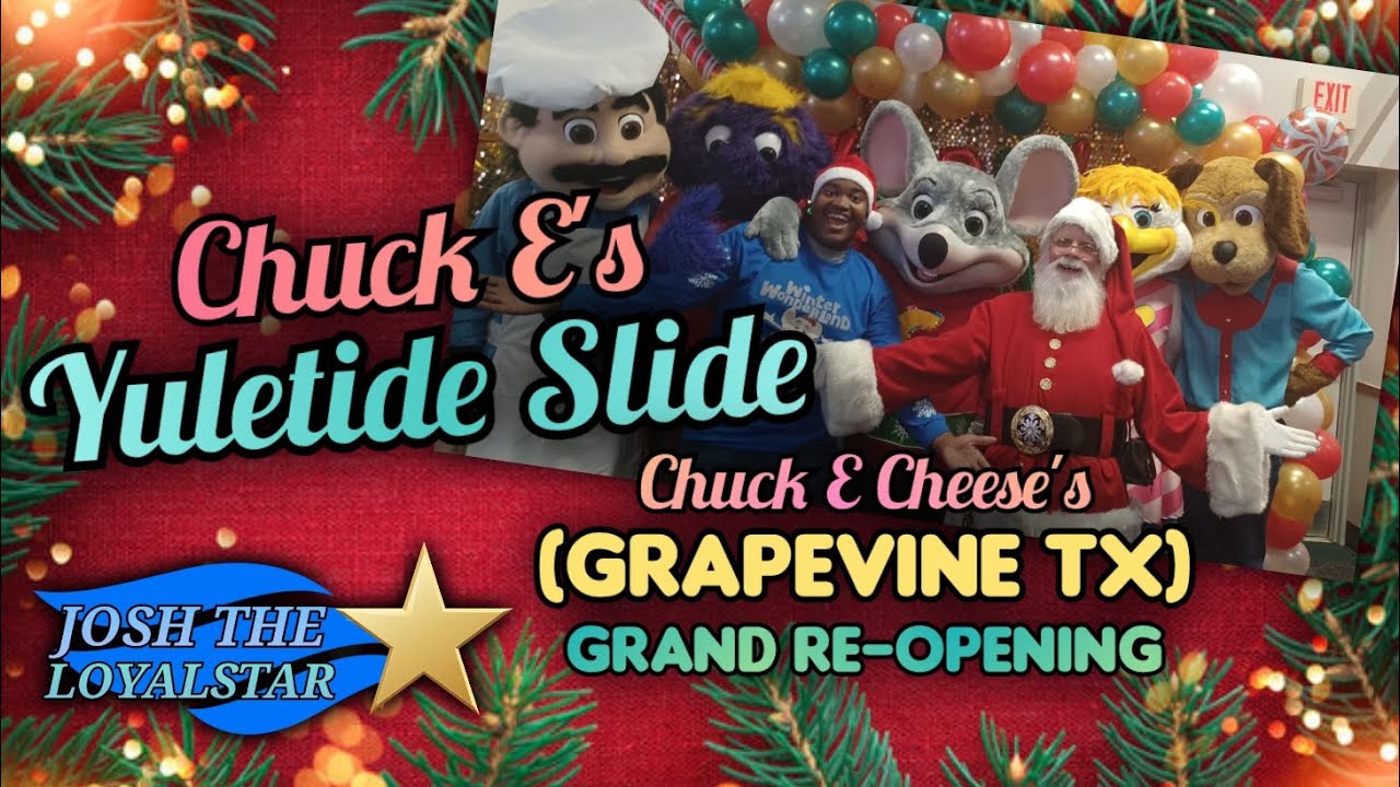 Chuck E Cheese - Chuck E's Yuletide Slide! (Grapevine TX) Grand Re ...