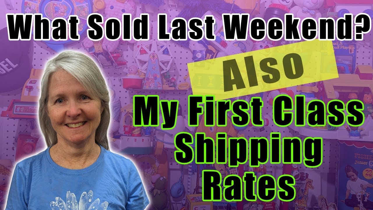 What Sold Last Weekend? Also See My First Class Shipping Rate Structure ...