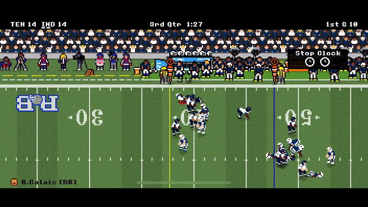 Retro Bowl Season 1 draft and game 1 - YouTube