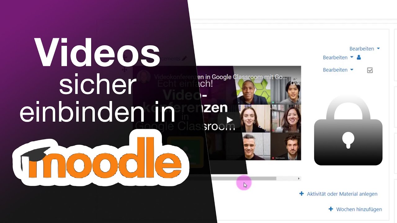 Datenschutz für YouTube-Videos in Moodle erhöhen - YouTube