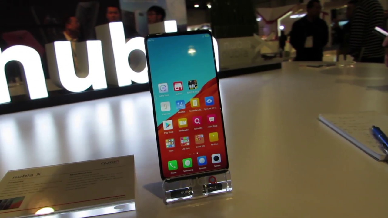 Nubia X dual-screen smartphone (front and back) - YouTube