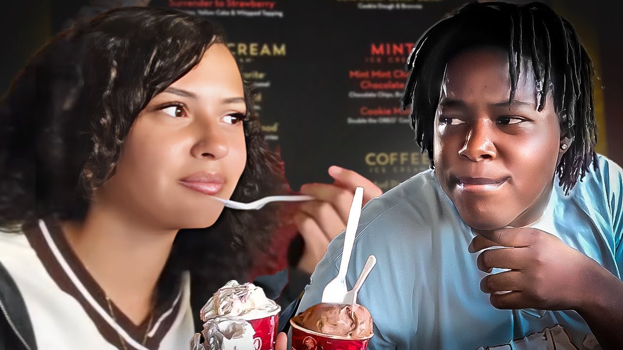 I Took Alli On A Romantic Ice Cream Date - YouTube