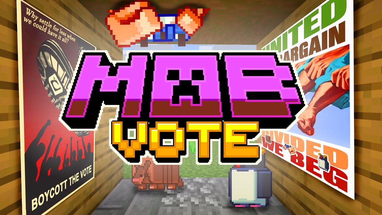 Minecraft Mob Vote in a Nutshell - YouTube